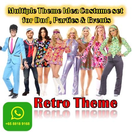 Retro Theme costume (Part 1), Women's Fashion, Dresses & Sets, Sets or ...