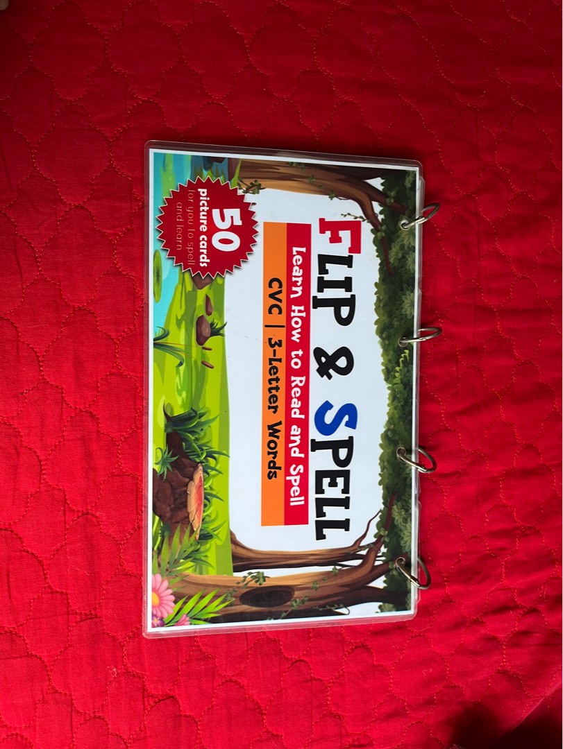 Reusable spell and read activity book, Hobbies & Toys, Books ...