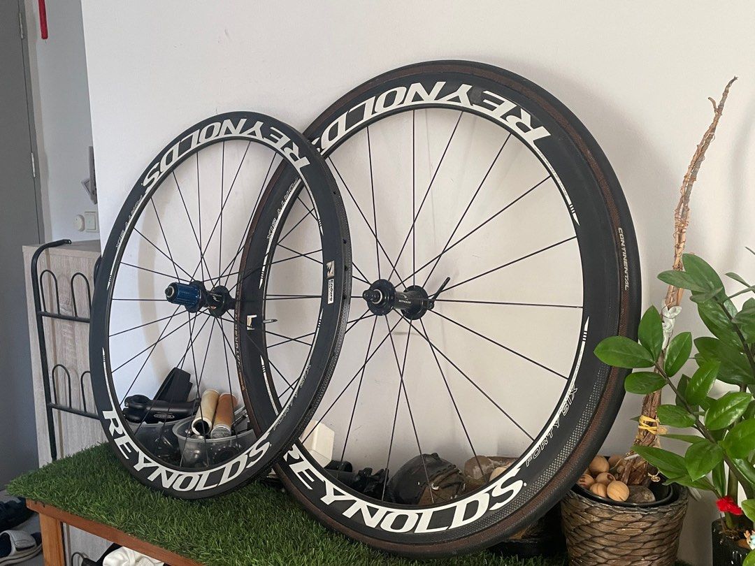 Reynolds 46 forty six aero carbon wheelset road bike 11 speed, Sports ...