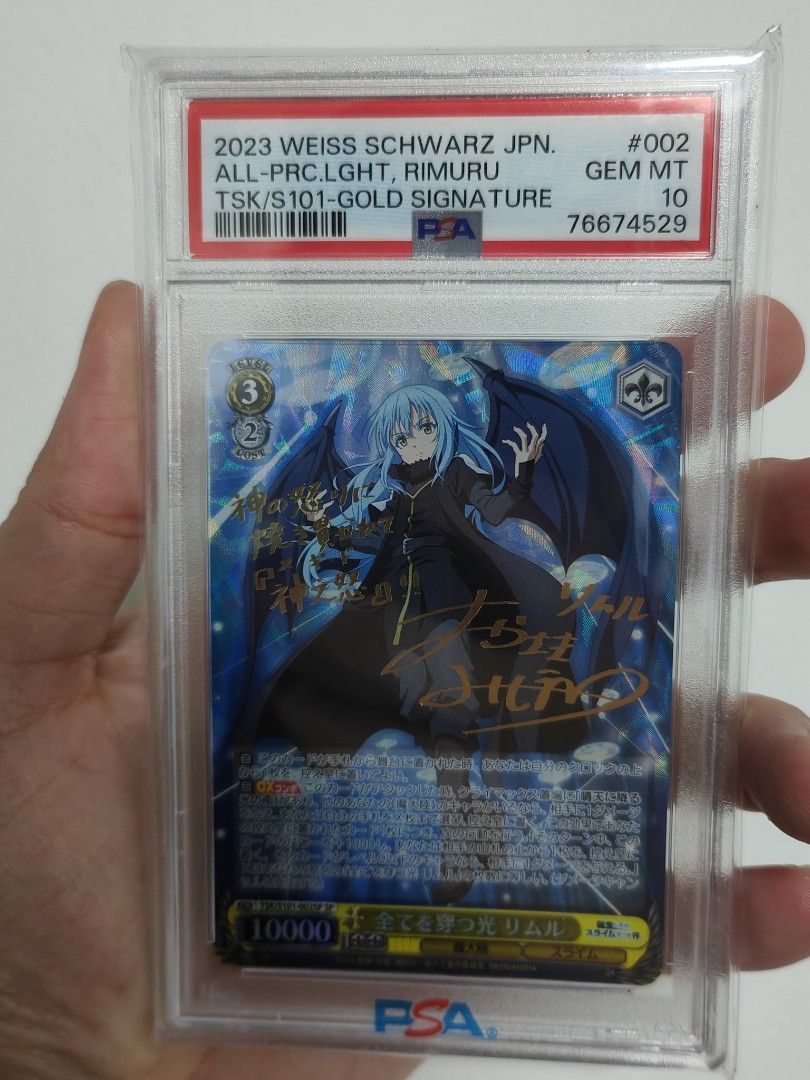 Rimuru Sp Reincarnated as a slime vol.3 psa 10 Japanese weiss schwarz POP 14, Hobbies & Toys ...