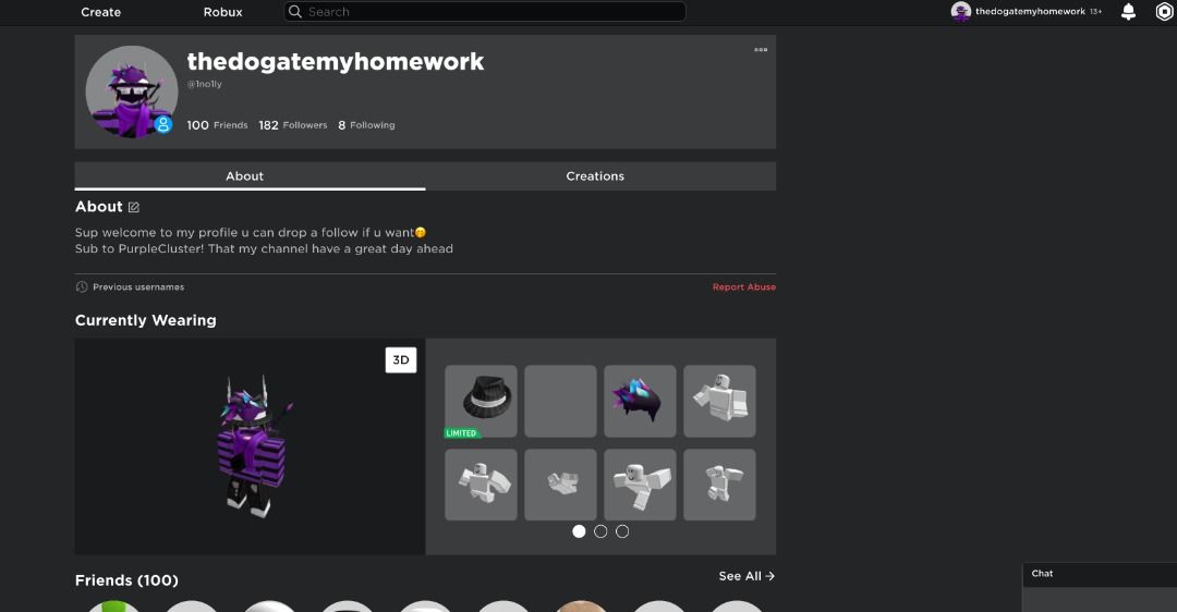 Roblox account with violet valk, Video Gaming, Gaming Accessories, In ...