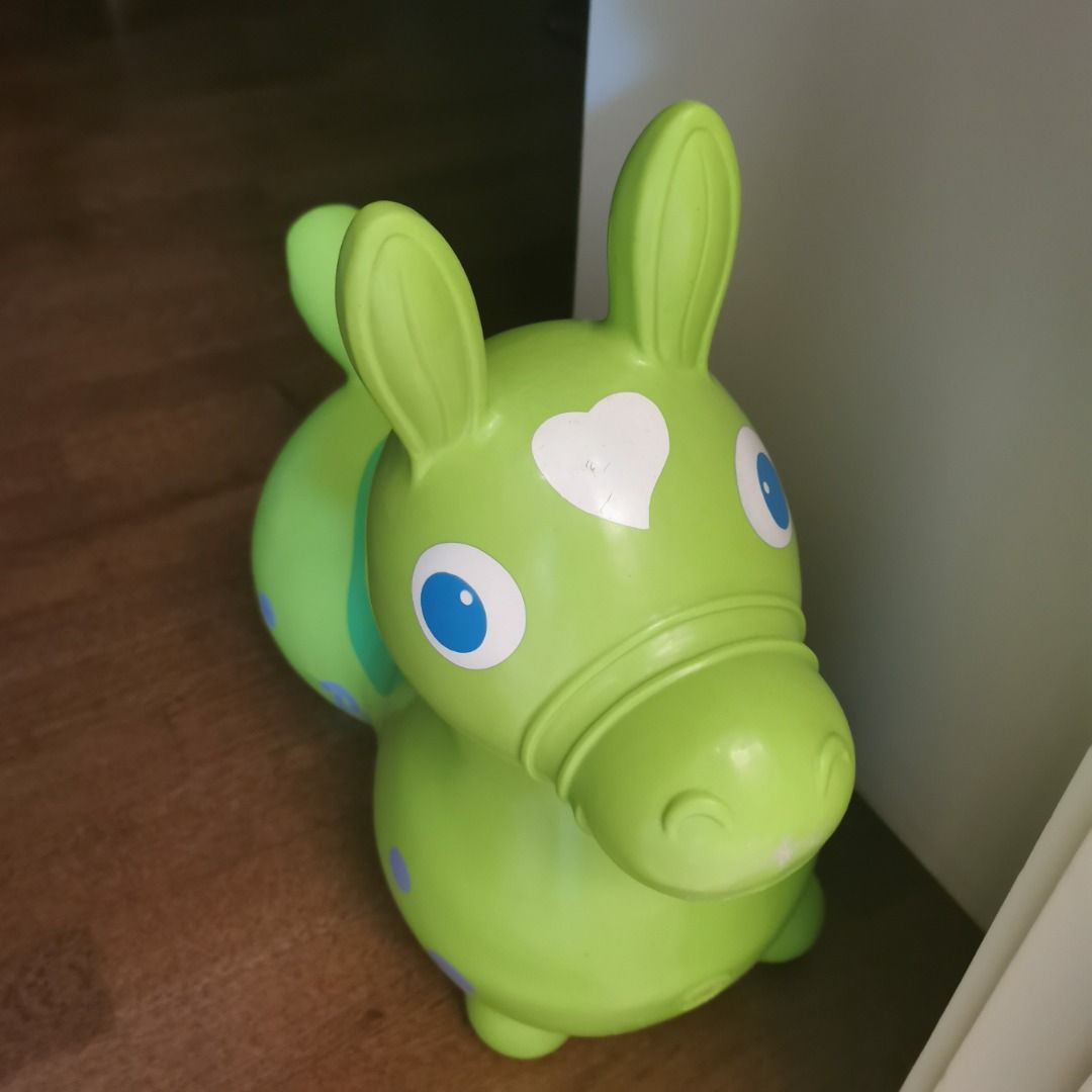 Rody Horse rubber seating toy ride on horse, Babies & Kids, Infant ...