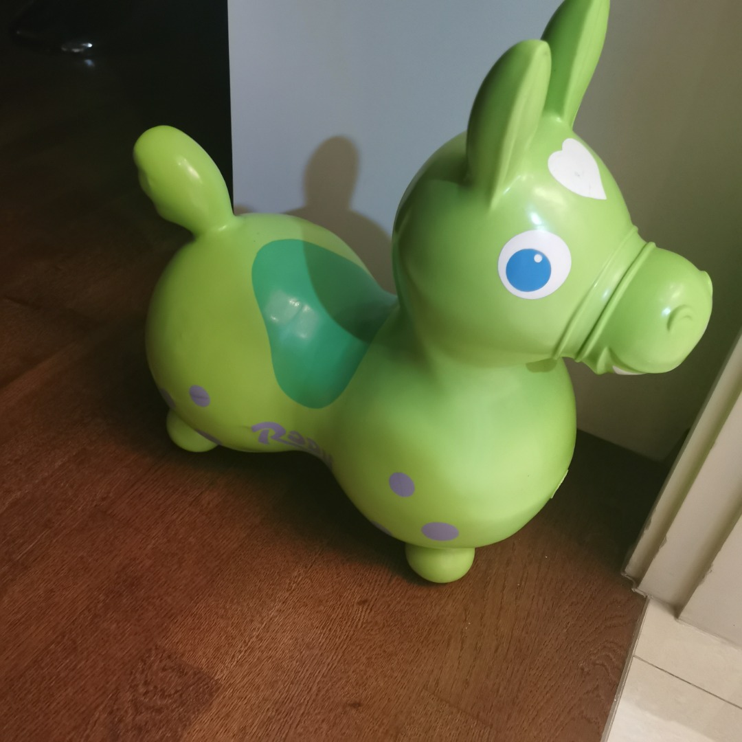 Rody Horse rubber seating toy ride on horse, Babies & Kids, Infant ...