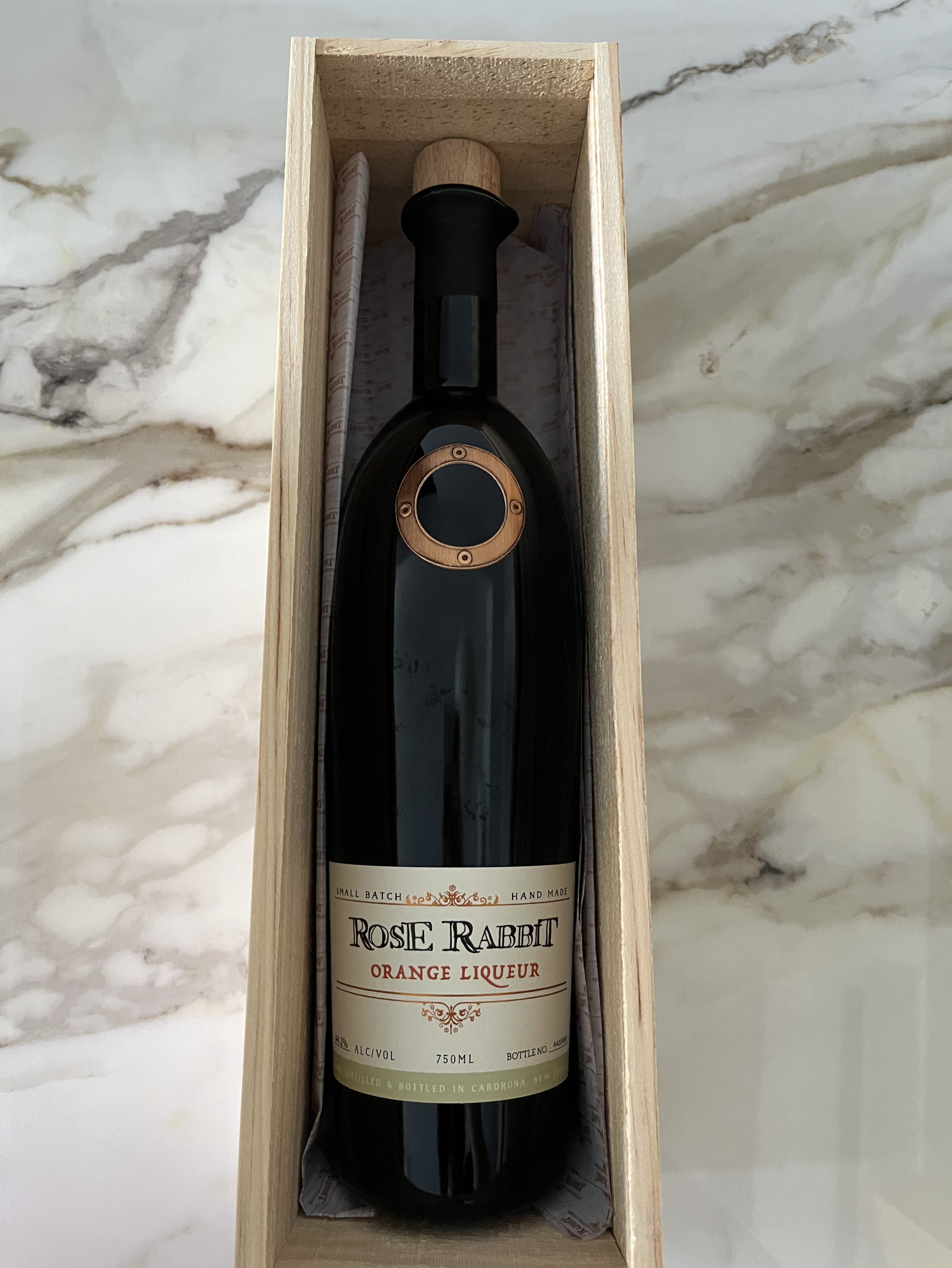 Rose Rabbit Orange Liqueur, Food & Drinks, Beverages on Carousell