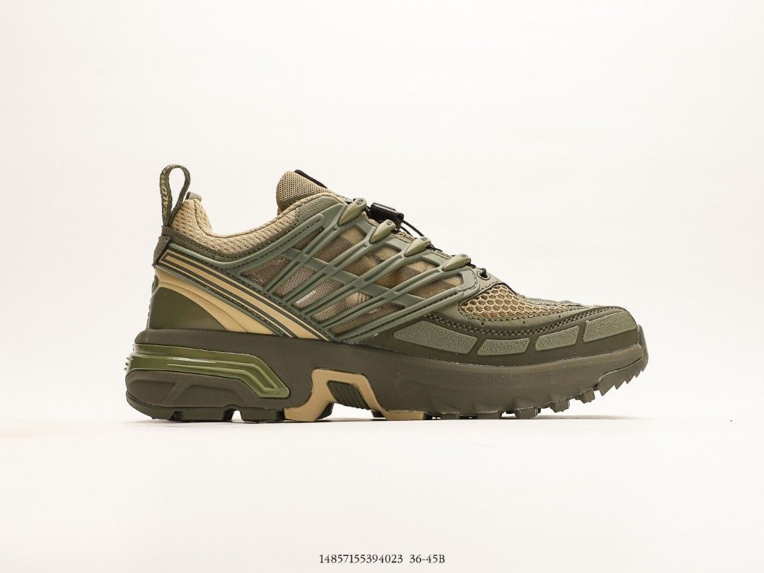 Salomon ACS Pro Advanced LS ACS Green Hiking Running shoes US 5- US 11 ...
