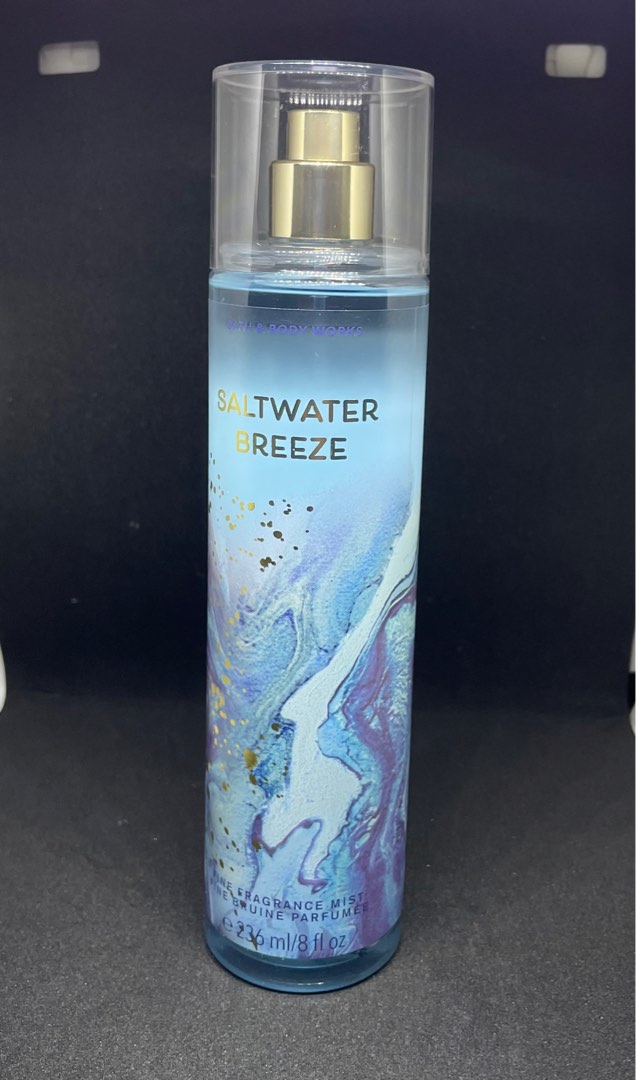 Saltwater Breeze Fragrance Mist Bath & Body Works 236, Beauty ...