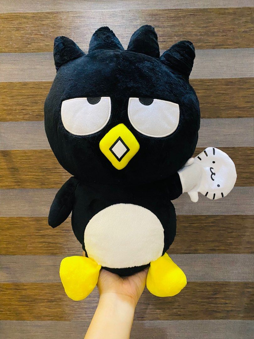 Sanrio Badtz Maru plushie, Hobbies & Toys, Toys & Games on Carousell
