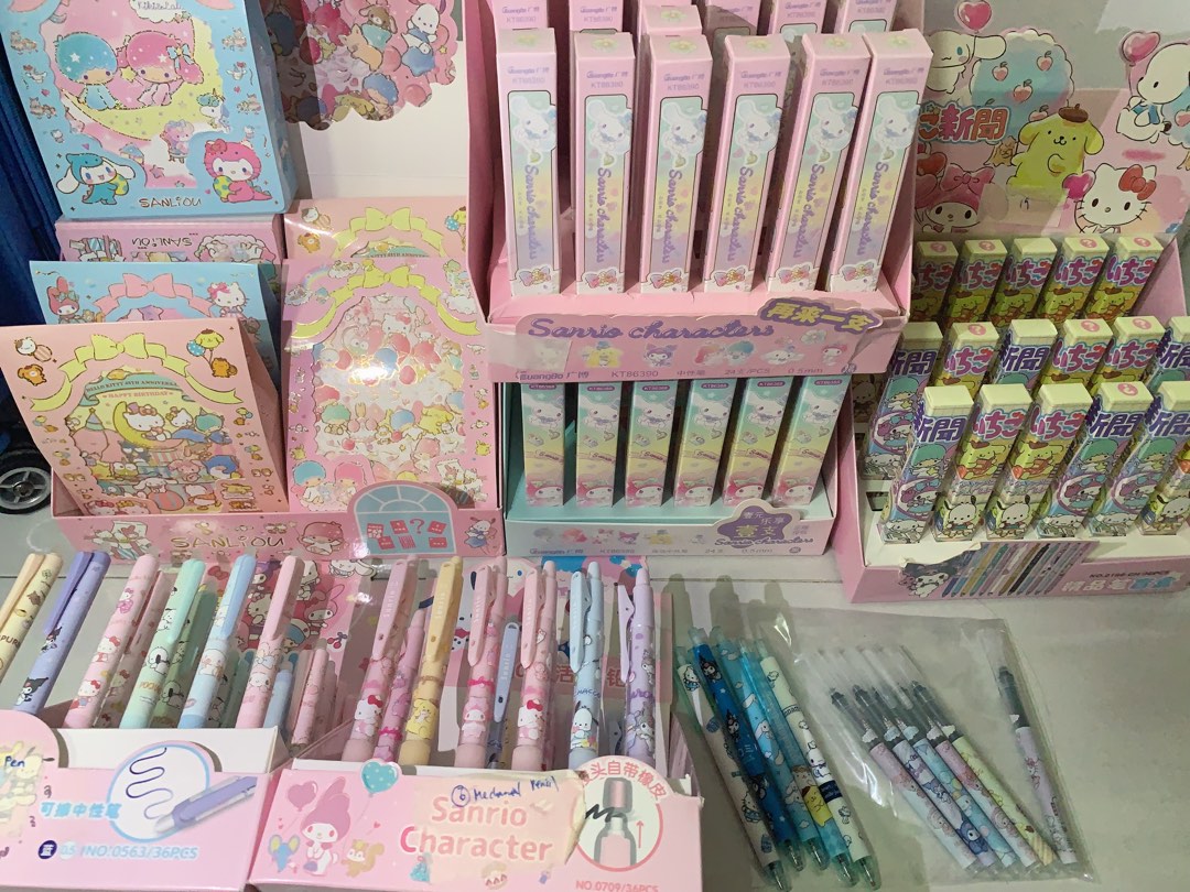Sanrio character blind box pen blind box stationary pencil hello kitty ...