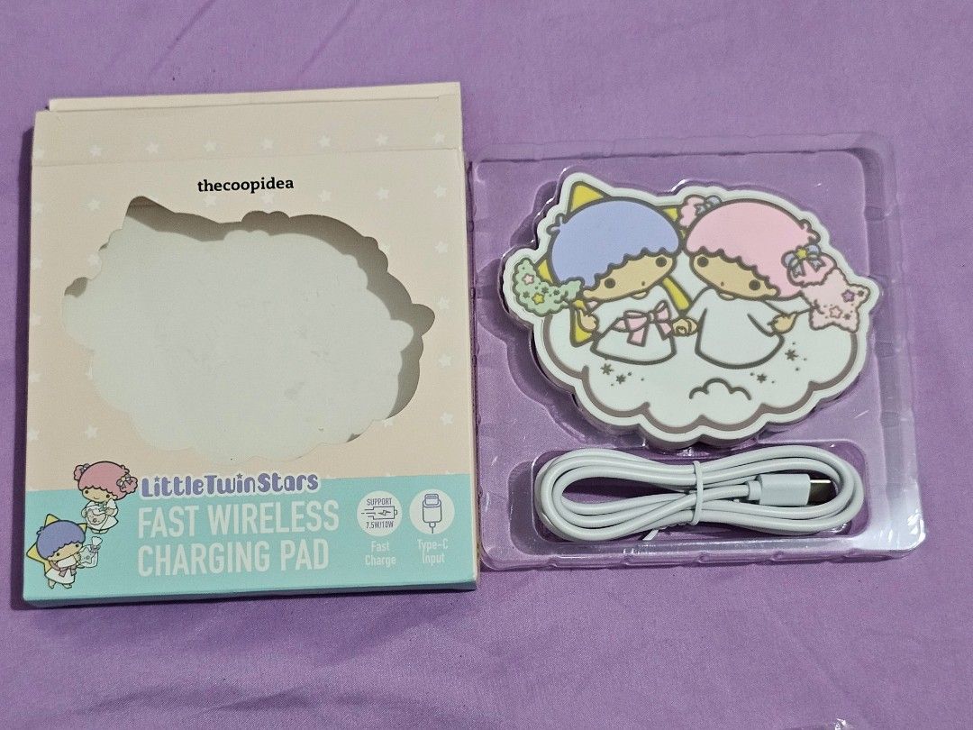 Sanrio Fast Wireless Charging Pad - Little Twin Stars, Mobile Phones ...