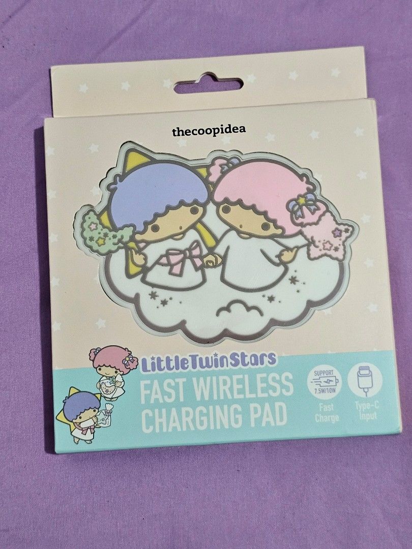Sanrio Fast Wireless Charging Pad - Little Twin Stars, Mobile Phones ...