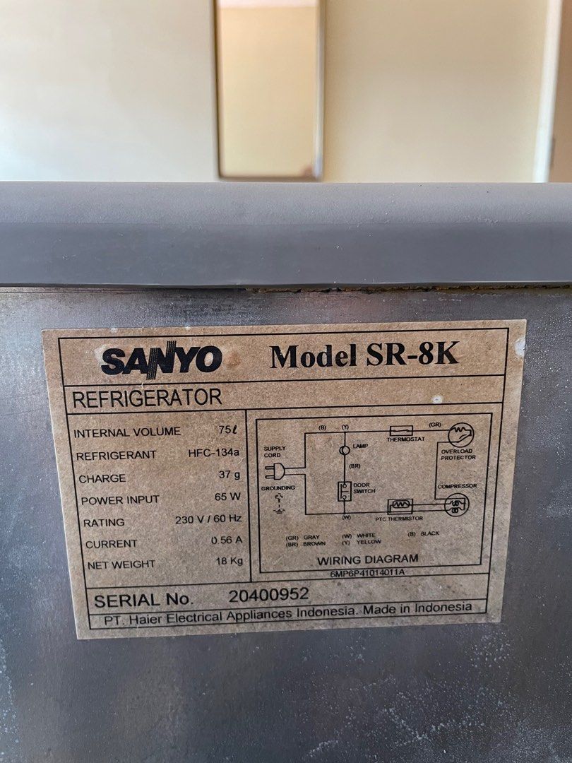 SANYO REF (INVERTER GOODS TO PARA SA MGA NAG TITIPID, TV & Home ...