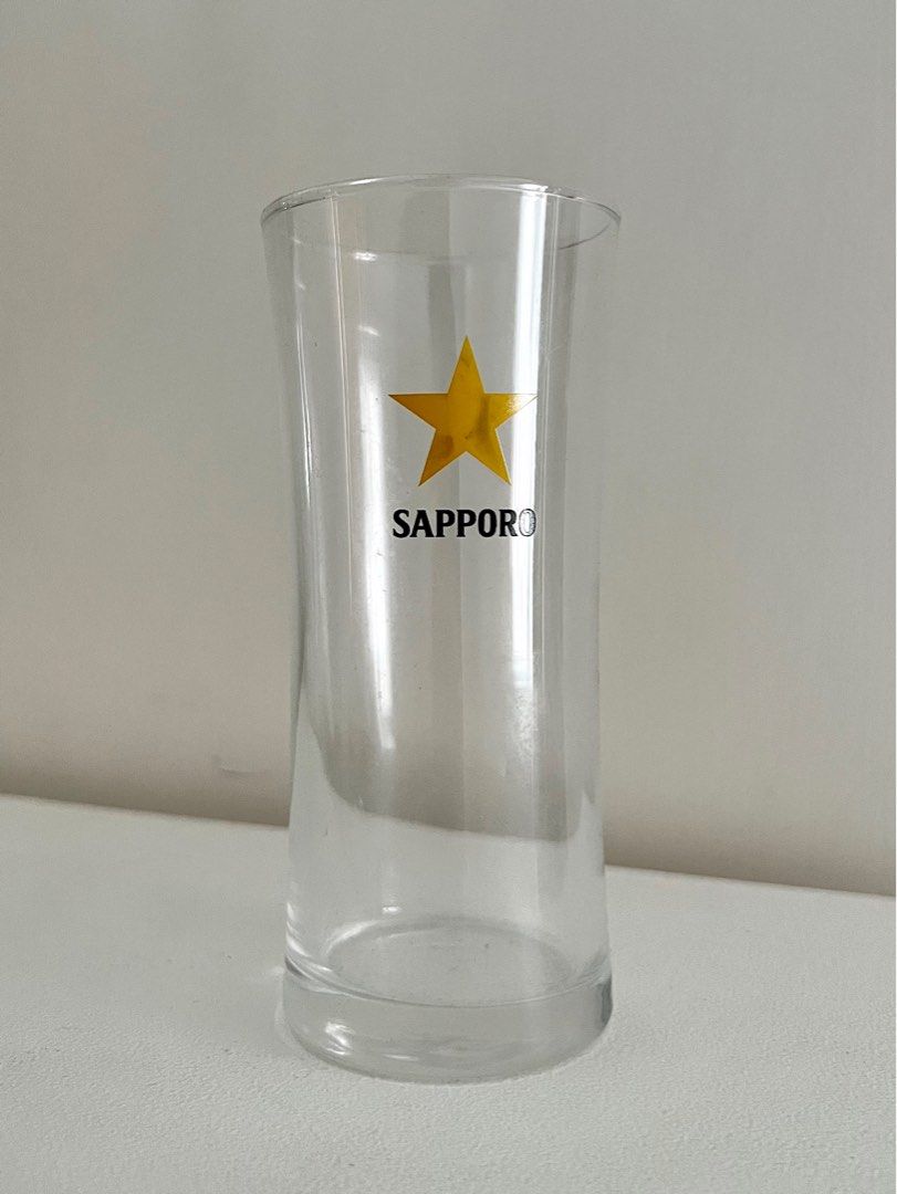 Sapporo beer glass, 傢俬＆家居, 廚具和餐具, 濾水器 - Carousell