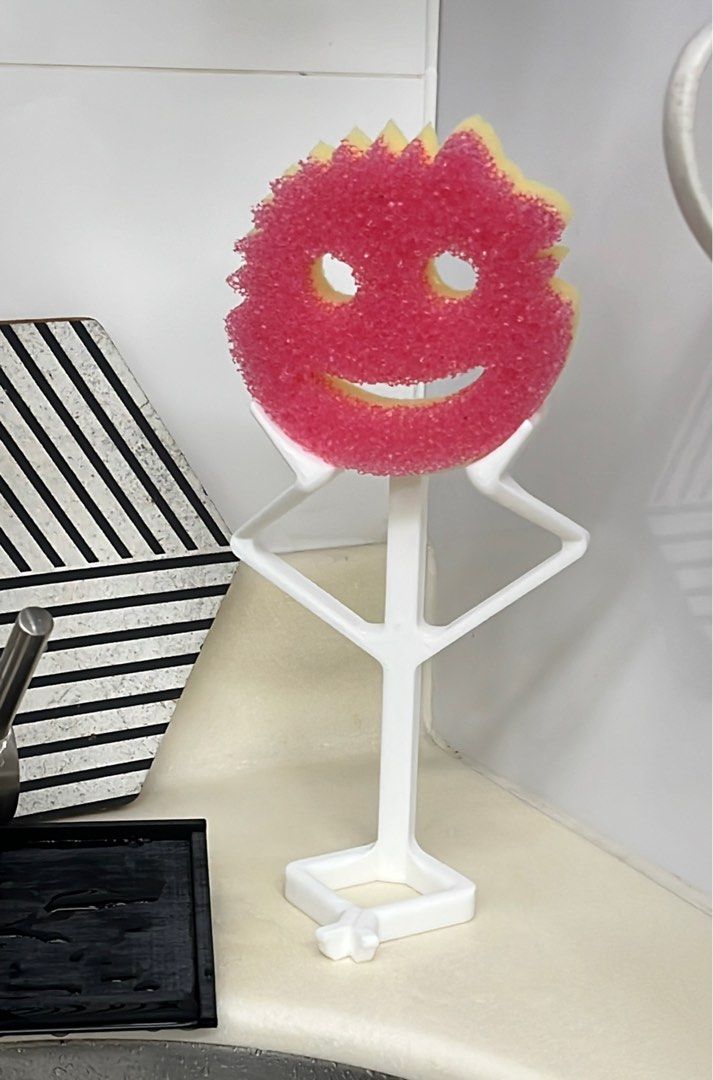 Scrub daddy scrub mummy sponge holder stand, Furniture & Home Living ...