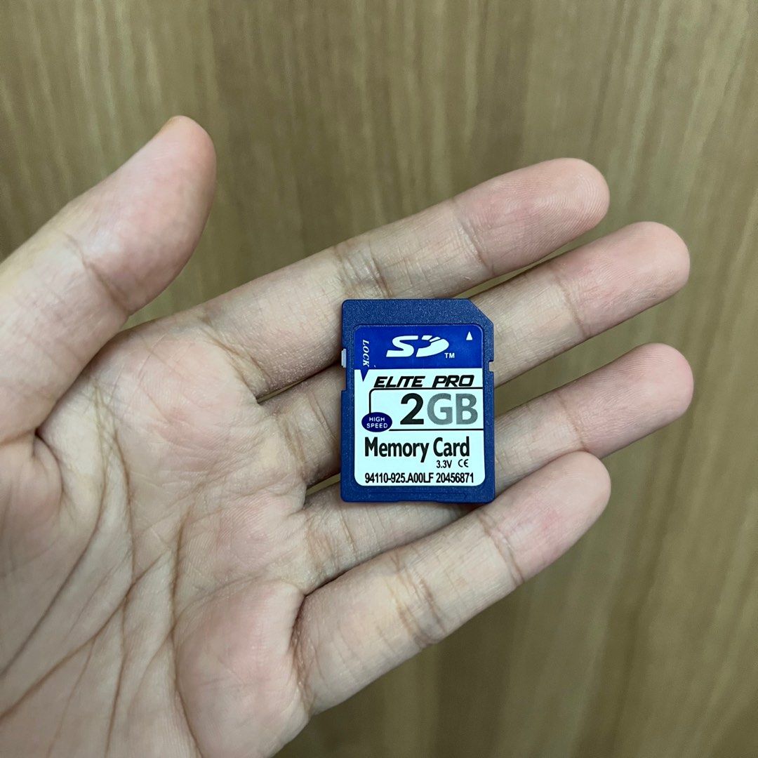 SD Card 2GB Memory Card Elite Pro for Digital Camera, Mobile Phones ...