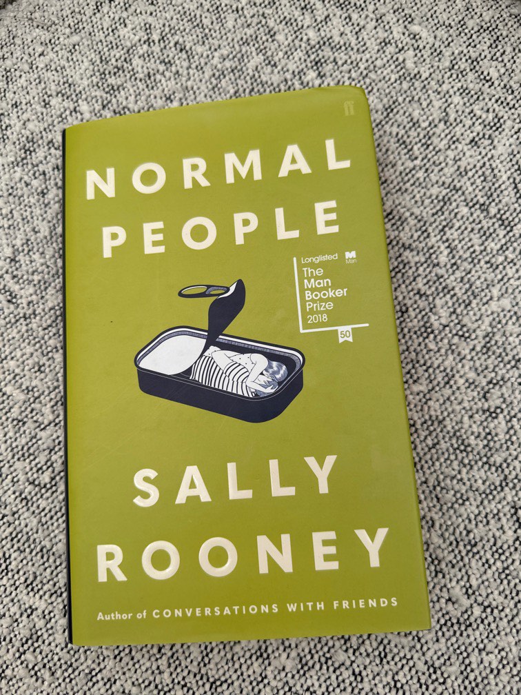 Secondhand book Normal People Sally Rooney Hard Cover, Hobbies & Toys ...