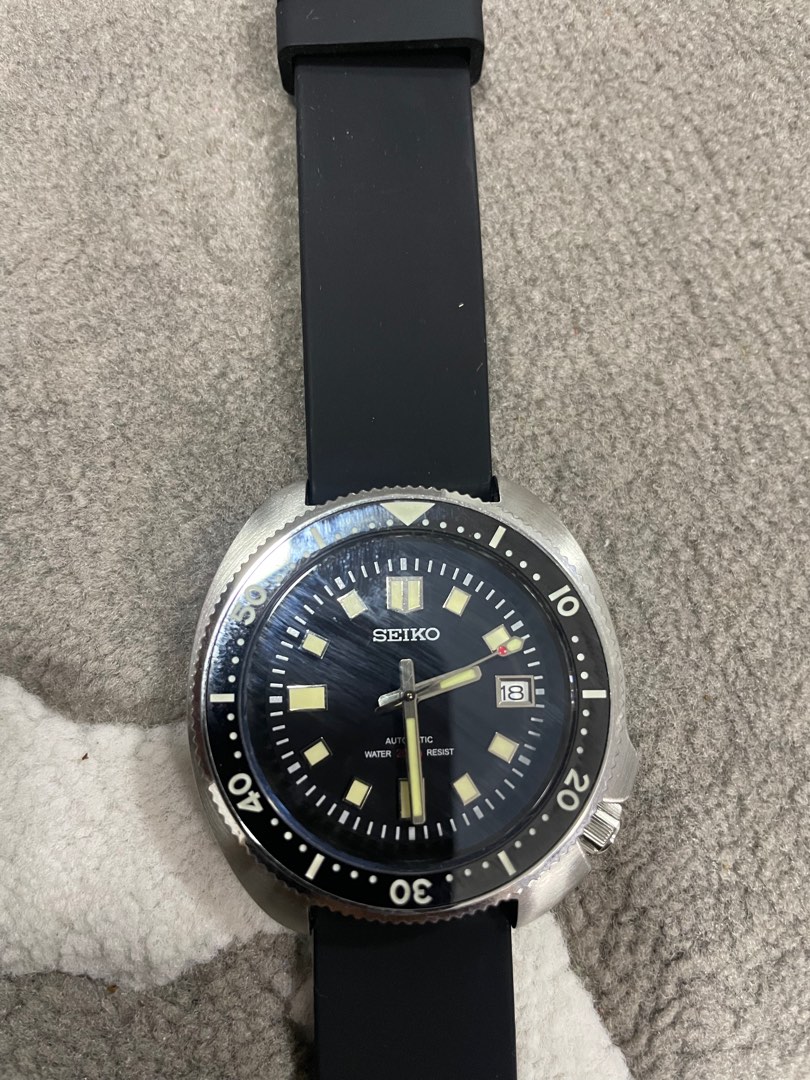 Seiko 6105 mod, Men's Fashion, Watches & Accessories, Watches on Carousell