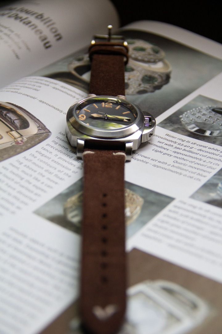 Seiko Mod Panerai Quaranta Mod 40mm, Luxury, Watches on Carousell