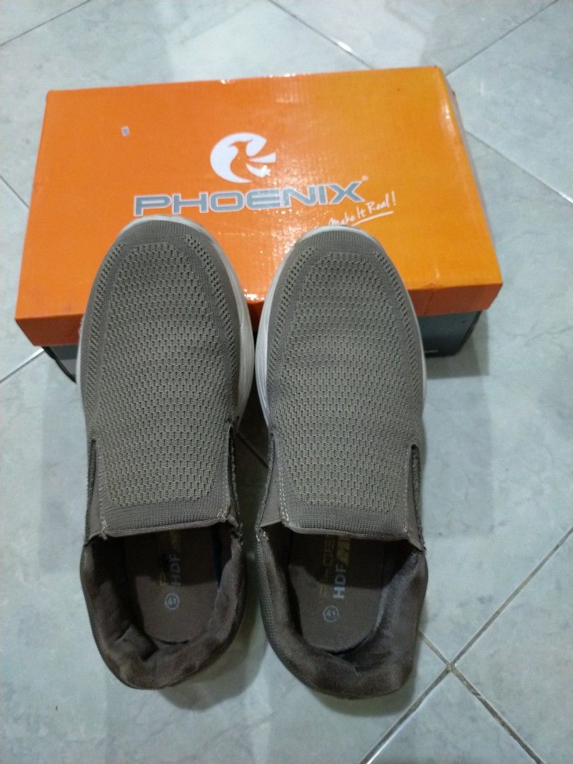 Sepatu Phoenix HDF high density foam, Fesyen Pria, Sepatu , Sneakers di ...