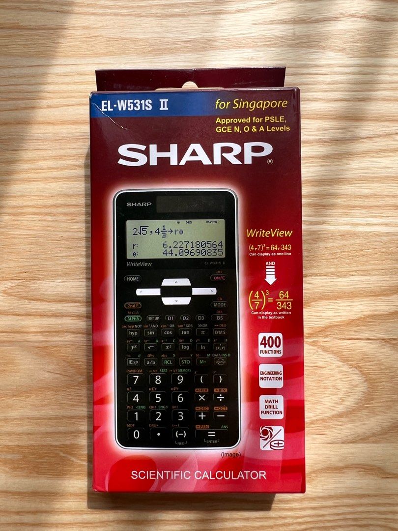Sharp Scientific Calculator, Mobile Phones & Gadgets, Other Gadgets on Carousell