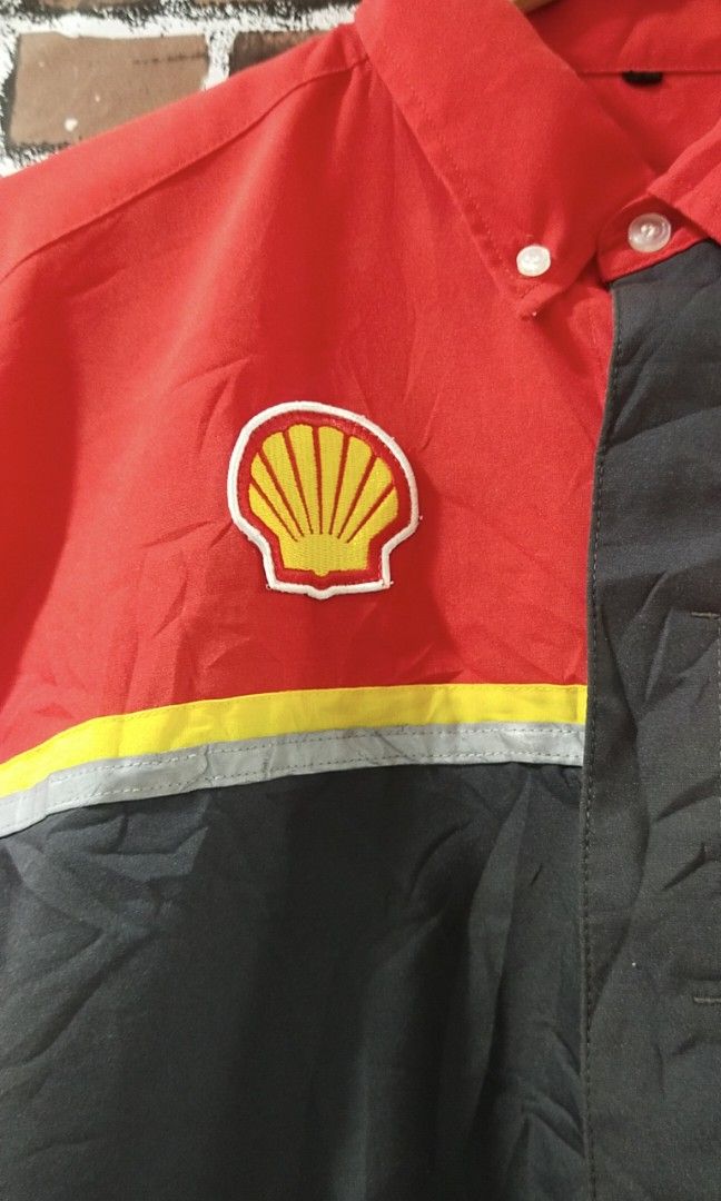 Shell x Ferrari Shirt L, Men's Fashion, Tops & Sets, Tshirts & Polo ...