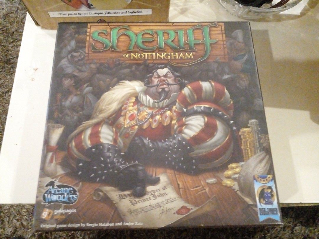 Sherrif of Nottingham Boardgame, Hobbies & Toys, Toys & Games on Carousell