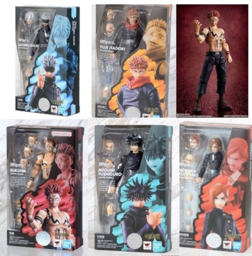 Shf Sh Figuarts Bandai Tamashii Nations Jujutsu Kaisen, Hobbies & Toys ...