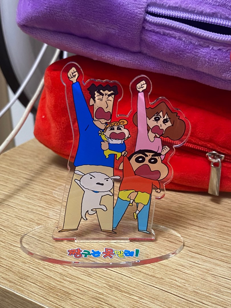 Shin Chan Family Acrylic Stand, Hobbies & Toys, Stationery & Craft ...