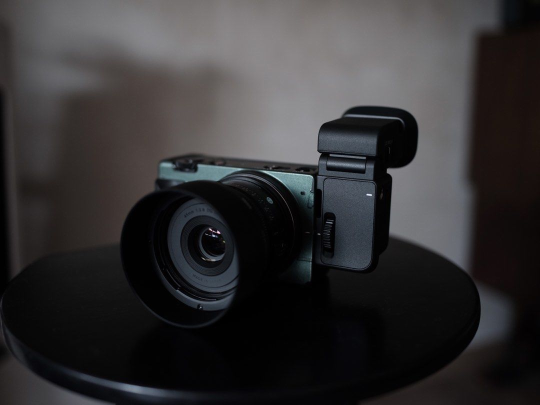 Sigma FPL + EVF+ Sigma 45mm, Photography, Cameras on Carousell