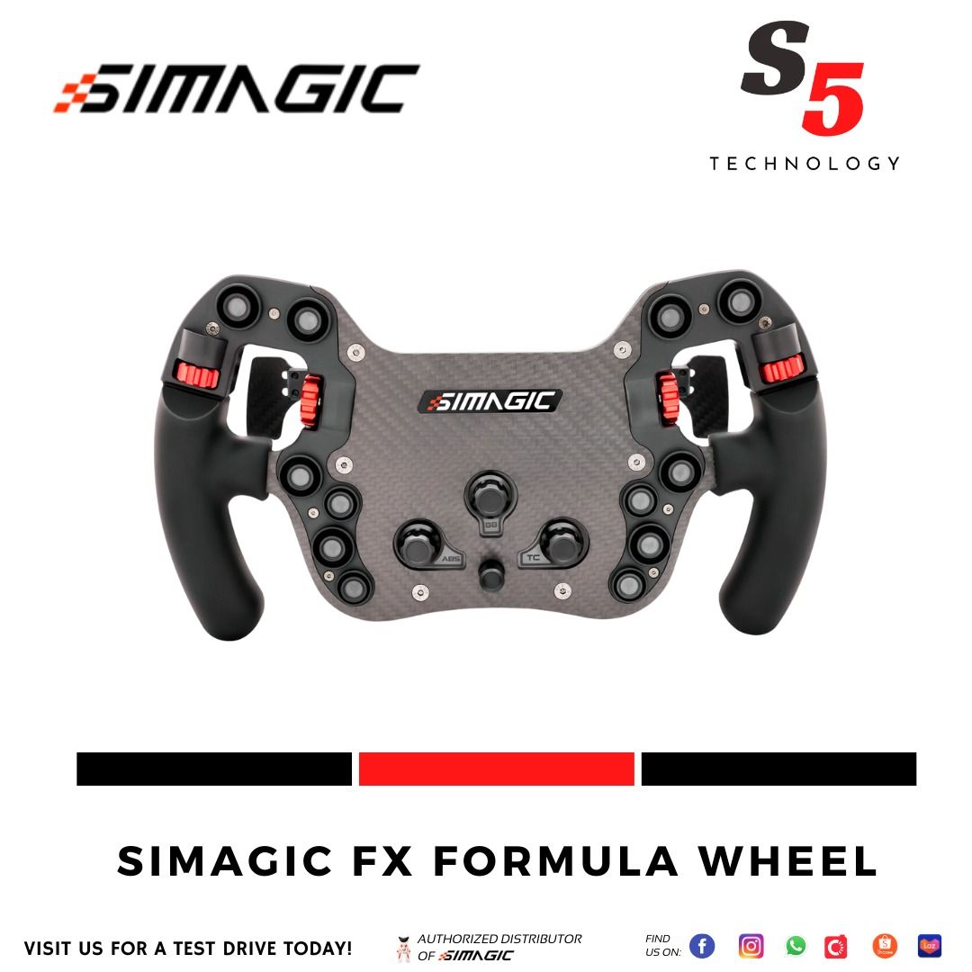 SIMAGIC FX Formula Extreme Wheel / SIMAGIC formula wheel / simagic fx ...