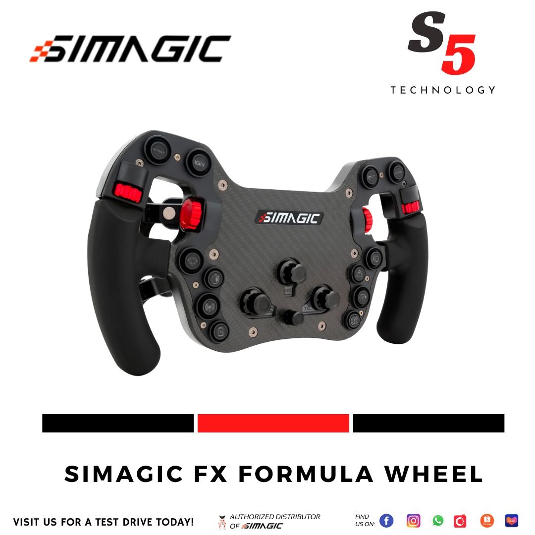 SIMAGIC FX Formula Extreme Wheel / SIMAGIC formula wheel / simagic fx ...