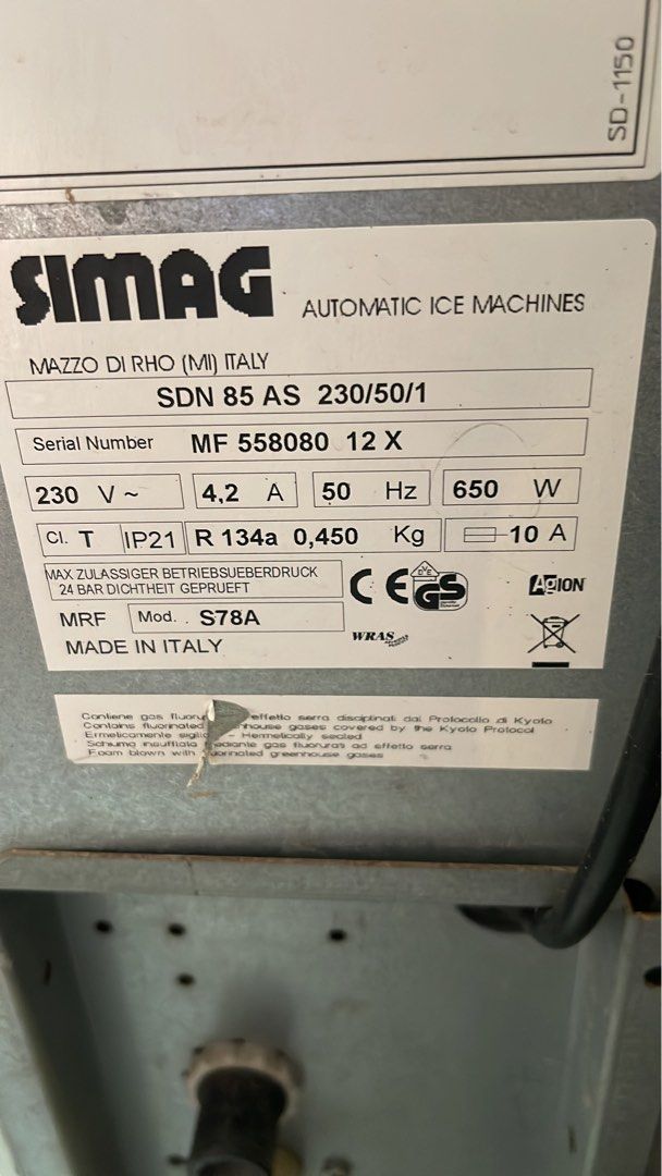 SIMGA Commercial Ice Maker, TV & Home Appliances, Kitchen Appliances ...