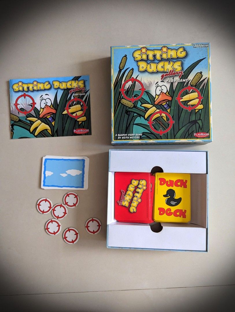 Sitting Ducks Card Game, Hobbies & Toys, Toys & Games on Carousell