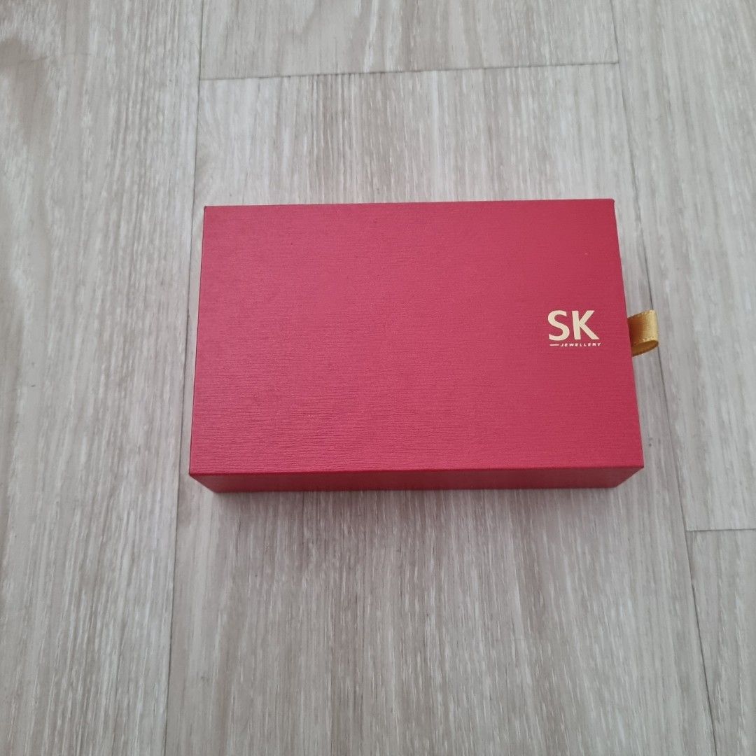 SK Jewellery Gold Bar Box, Luxury, Accessories on Carousell