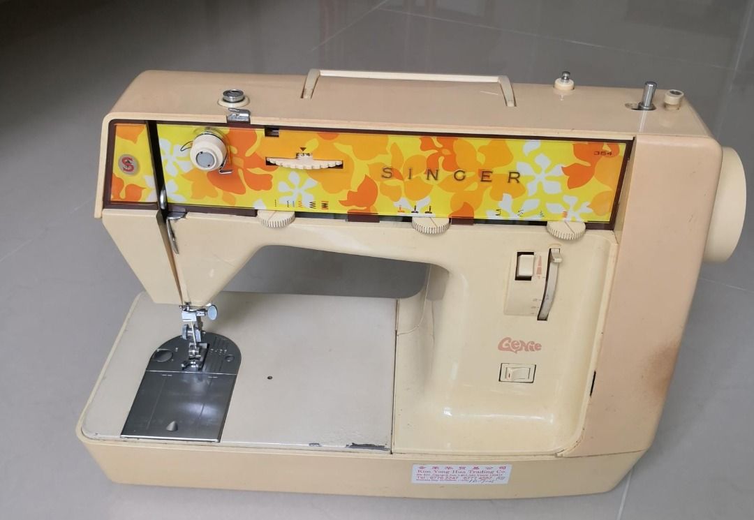 Small Electric Singer Sew Machine, Furniture & Home Living, Home ...