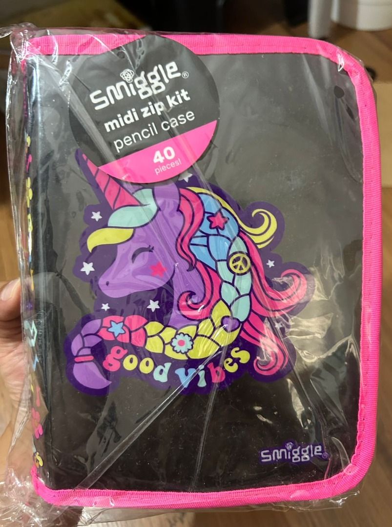 Smiggle midi zip kit pencil case, Hobbies & Toys, Stationery & Craft ...
