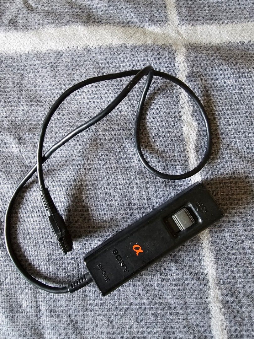 Sony remote control shutter release cable for Sony Alpha & Minolta ...