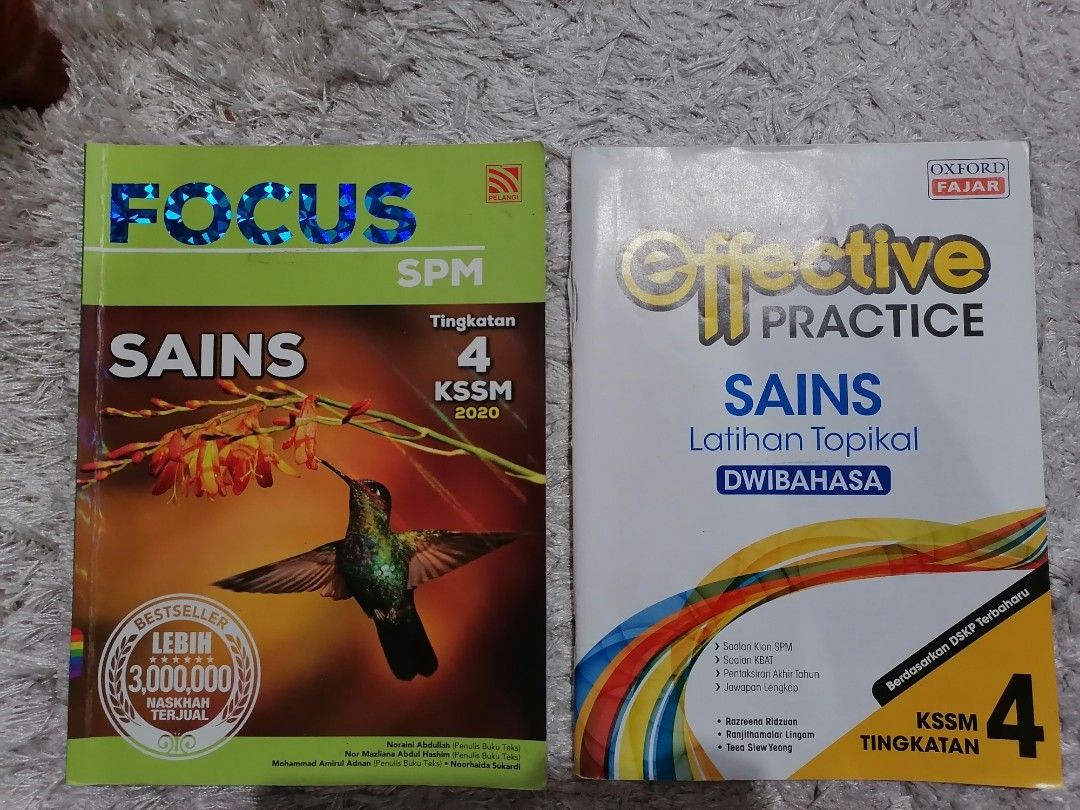 COMBO BUKU SAINS SPM TINGKATAN 4 (Buku rujukan & latihan), Hobbies ...