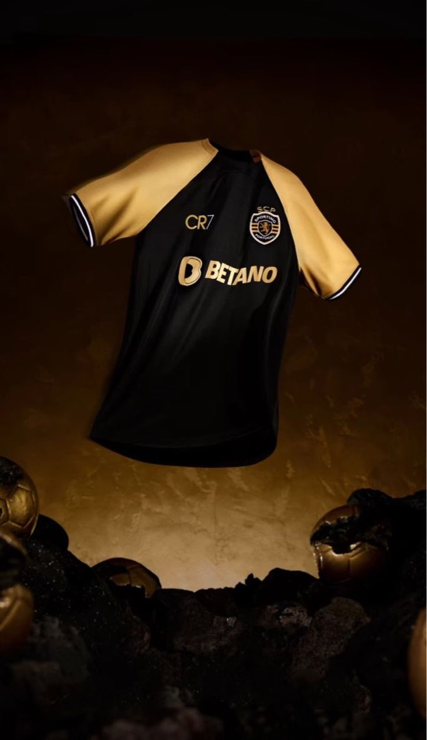 Sporting X CR7 Third Kit 2023/24, Men's Fashion, Activewear on Carousell
