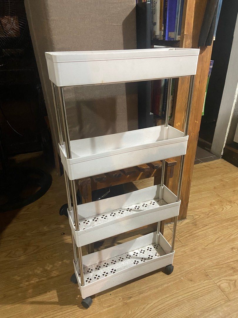 4 layered trolley rack, Furniture & Home Living, Bathroom & Kitchen ...