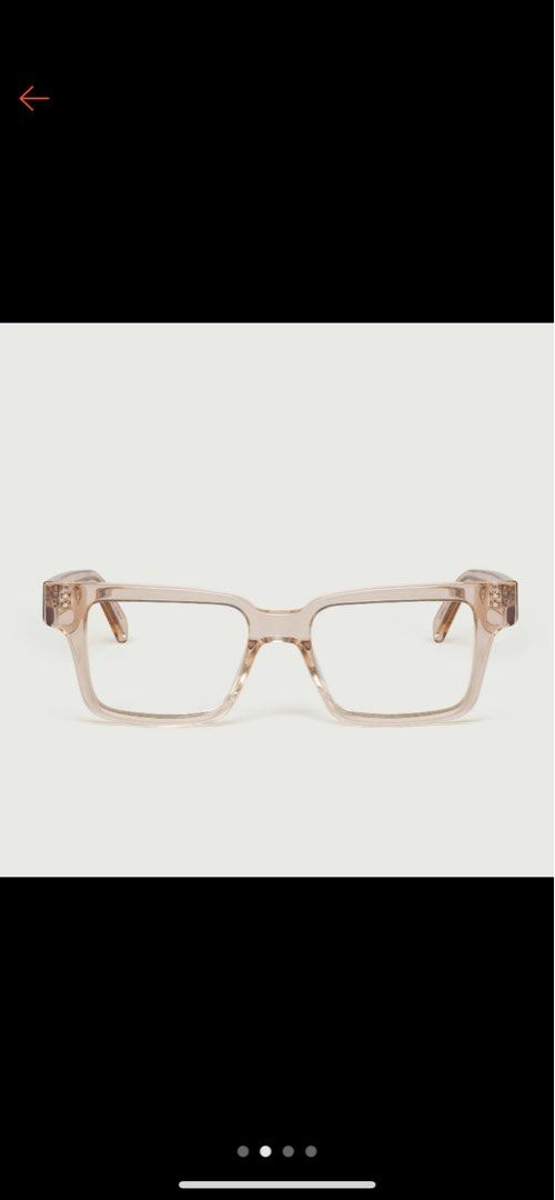 SUNNIES Studios Optical Nelson Frame in Pale Nude, Women's Fashion ...