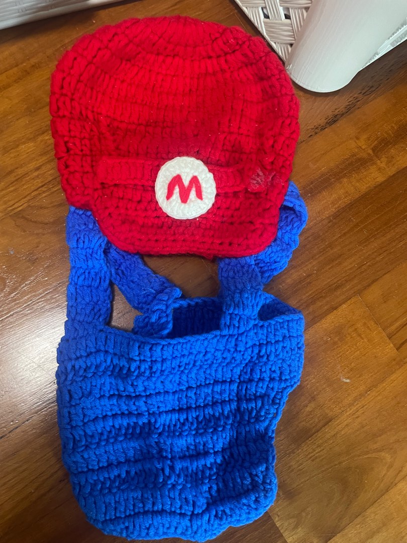 Super Mario Photoshoot Costume, Babies & Kids, Babies & Kids Fashion on ...