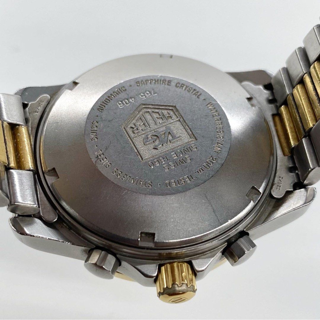 TAG Heuer chronograph Valjoux 7750, Barang Mewah, Jam Tangan di Carousell