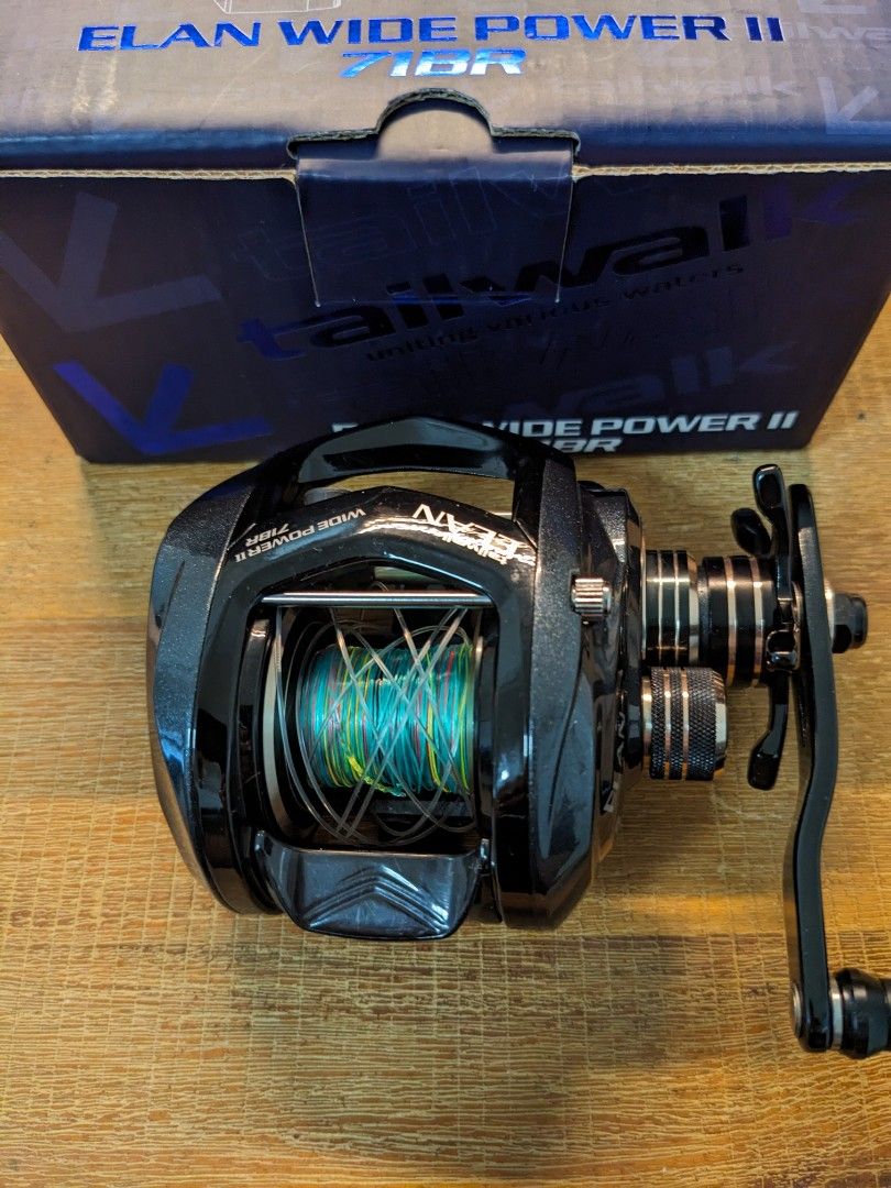 Tailwalk ELAN WIDE POWER 2 71BR / Bait casting reel / Jigging / Boat fishing / Bottom fishing ...