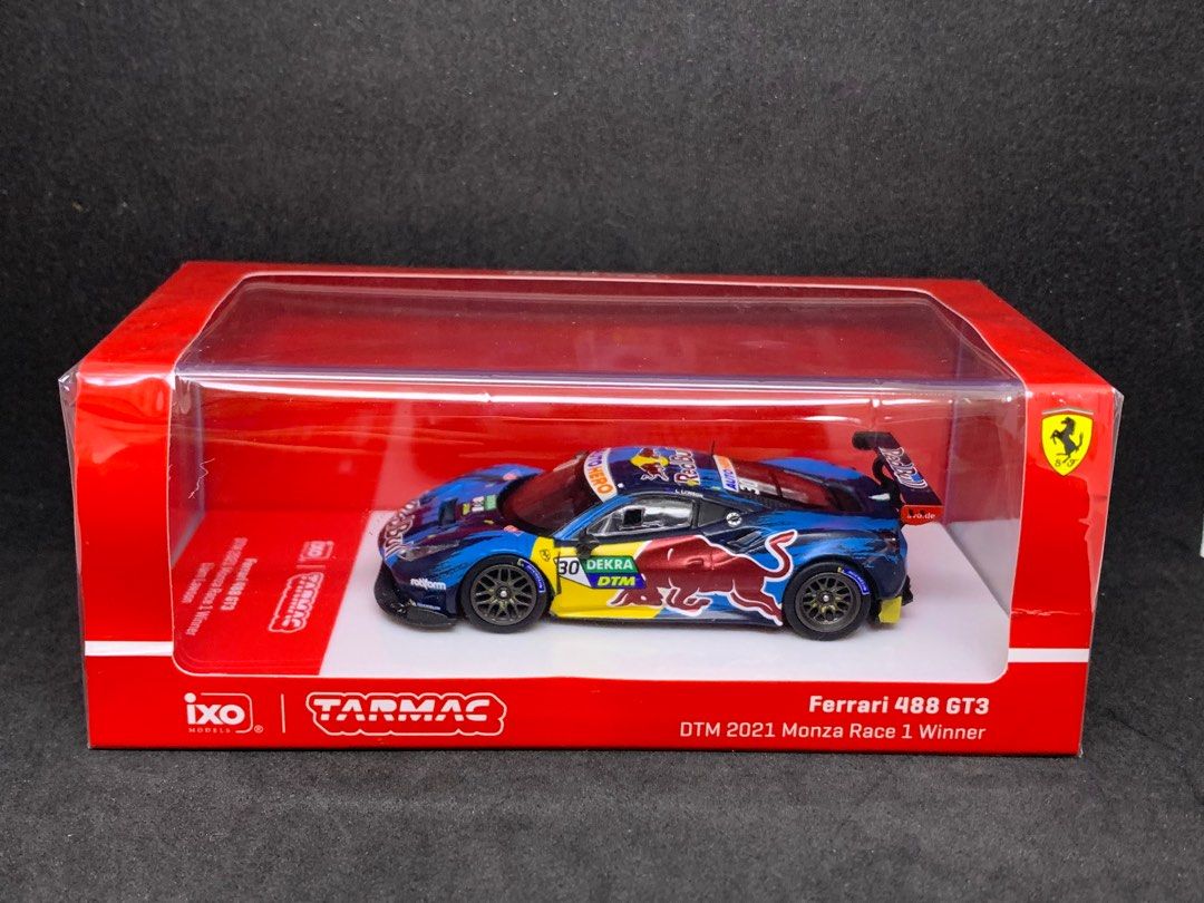 Tarmac 1:64 Ferrari F40 Shell 488 GT3 Redbull R8 EVA Mitsubishi Lancer ...
