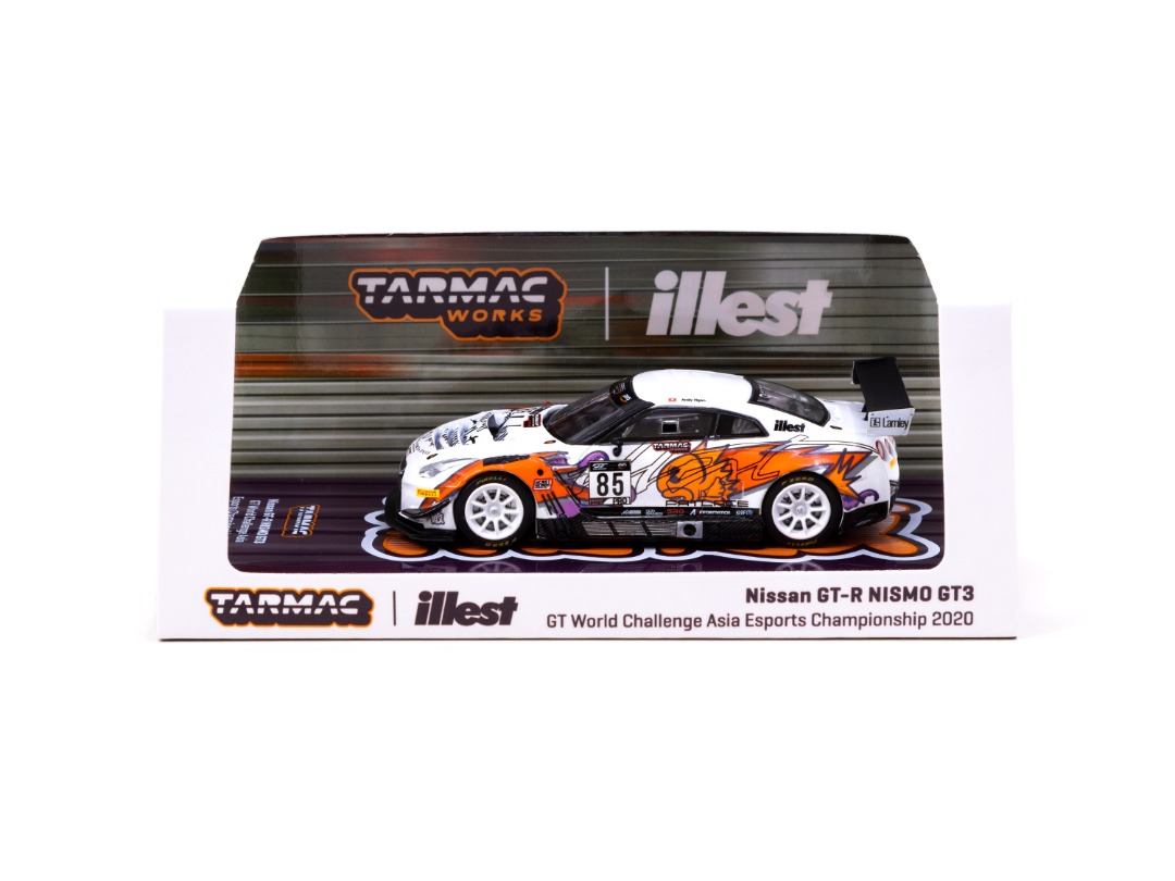 Tarmac Works HOBBY64 1/64 Nissan GT-R NISMO GT3 GT World Challenge Asia ...
