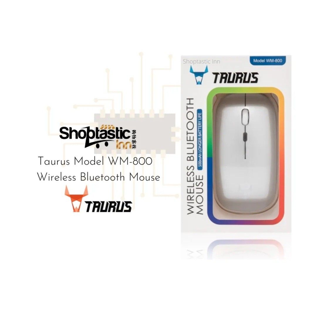 Taurus Model WM-800 Wireless Bluetooth Mouse, Computers & Tech, Parts & Accessories, Mouse ...