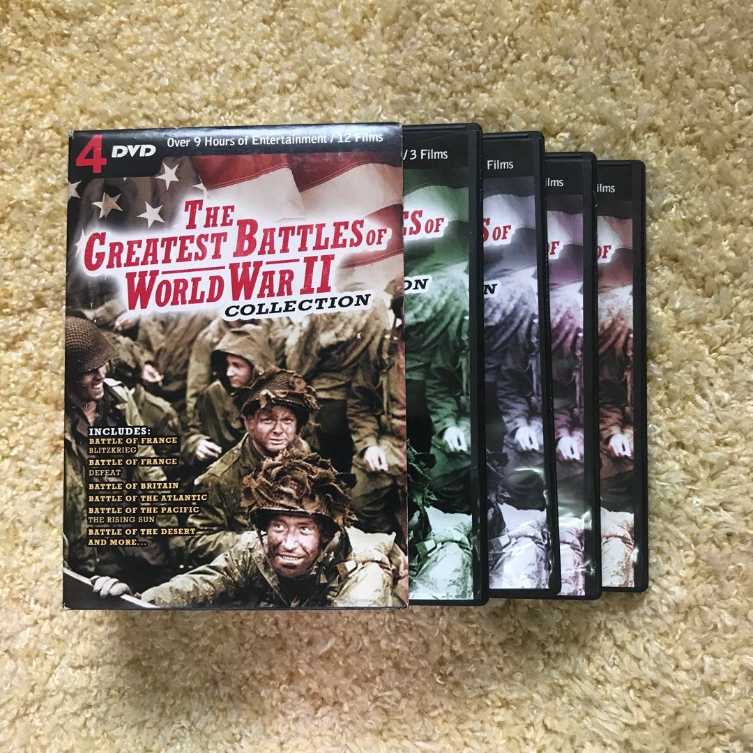 The Greatest Battles World War 2 -DVD, Hobbies & Toys, Music & Media ...