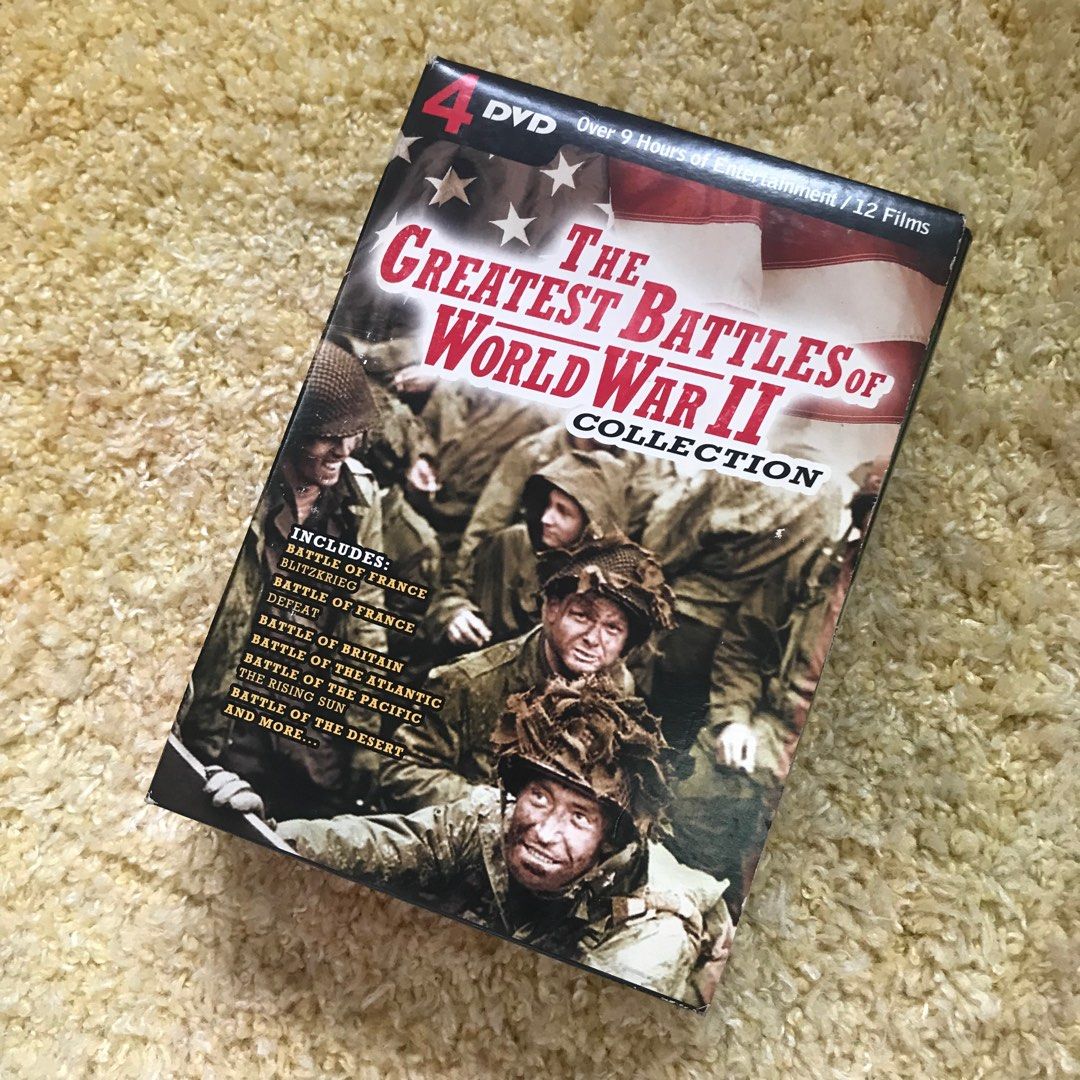 The Greatest Battles World War 2 -DVD, Hobbies & Toys, Music & Media ...