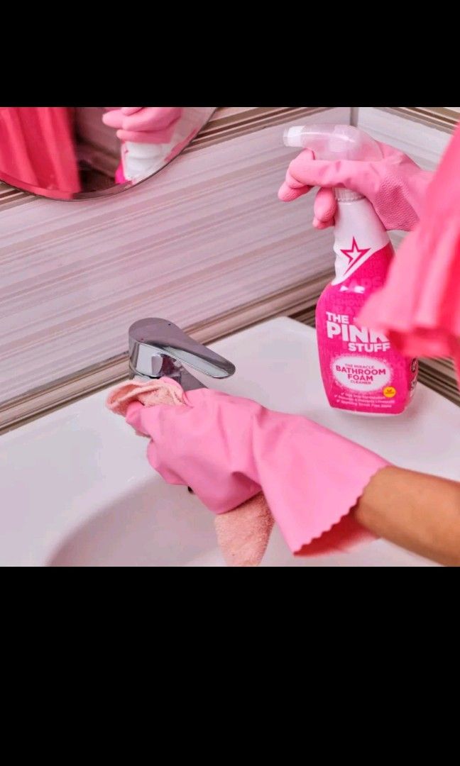 The Pink Stuff Cleaning Paste Oxi Powder Cream Cleaner Multipurpose ...