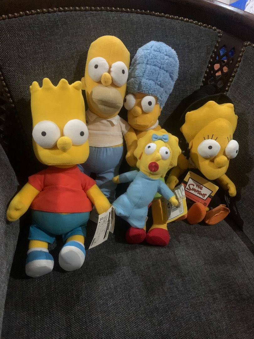 The Simpsons Plush, Hobbies & Toys, Toys & Games on Carousell